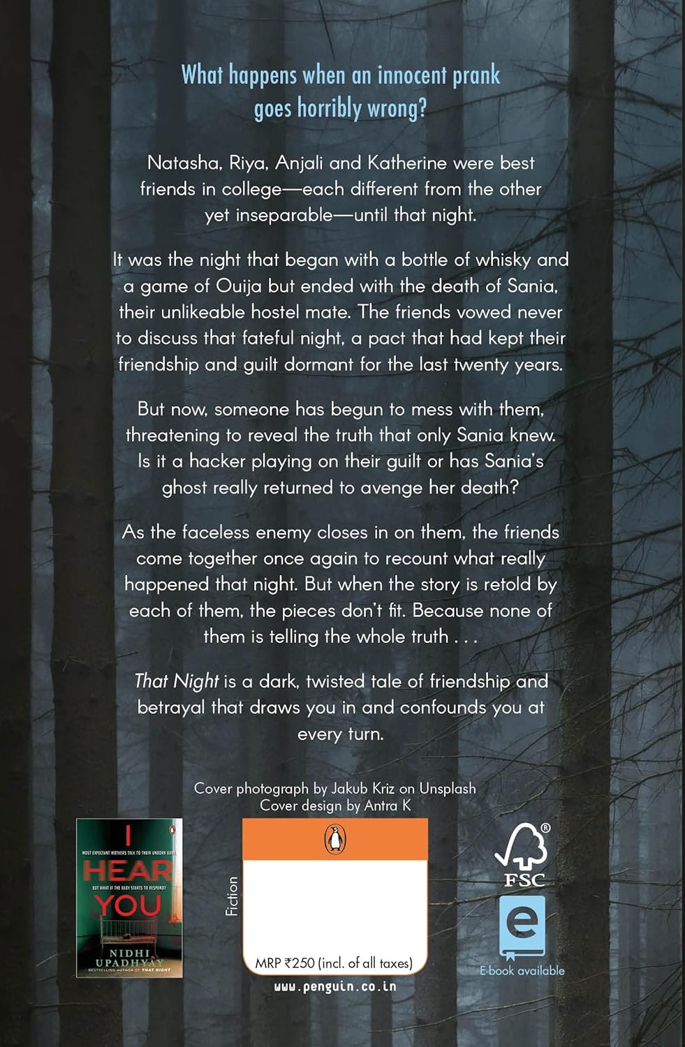 That Night: Four Friends, Twenty Years, One Haunting Secret by Nidhi ...